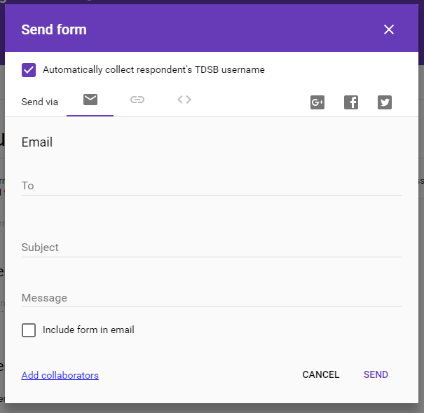 Creating a Basic Google Form – What Binder Education